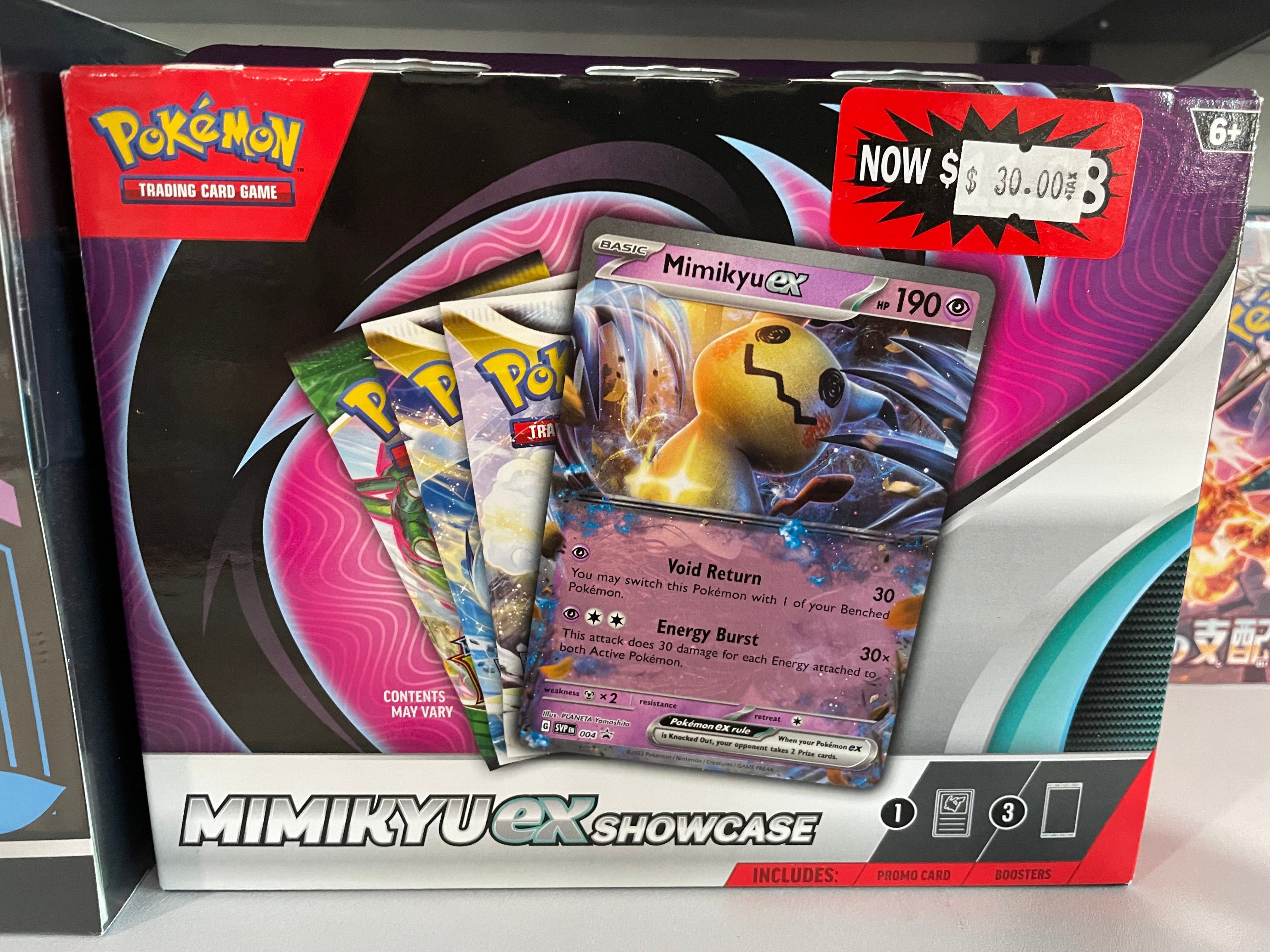 Pokemon TCG: Mimikyu ex Box – Rocket City Toys