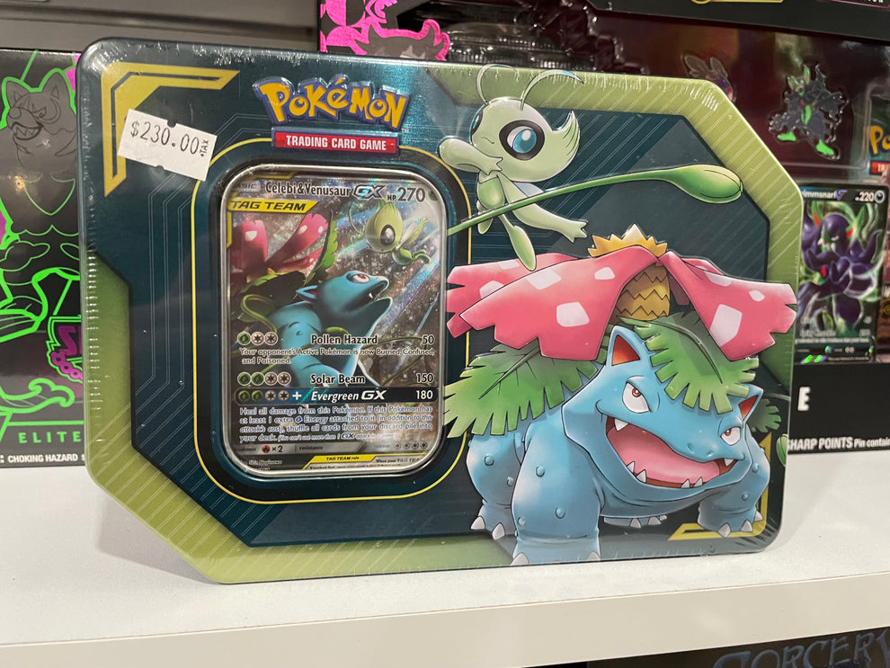 Pokemon TCG: Venusaur Tag Team Tin – Rocket City Toys