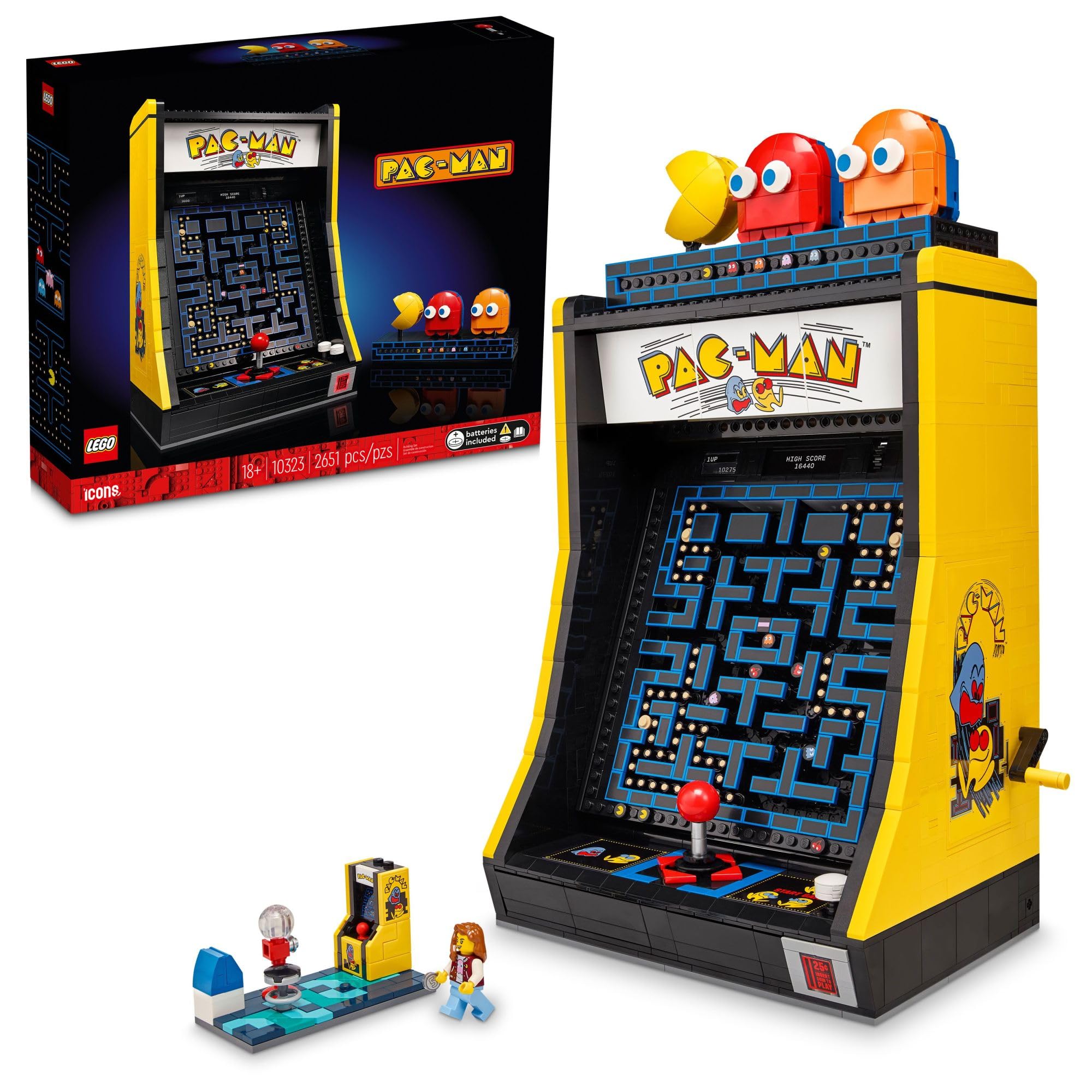 Lego Icons PAC-MAN Arcade 10323 – Rocket City Toys